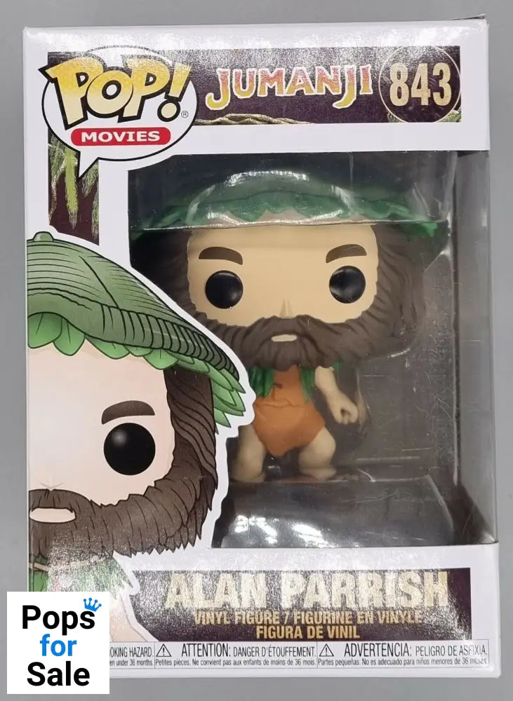Funko POP 843 Alan Parrish - Jumanji – PopsforSale.co.uk