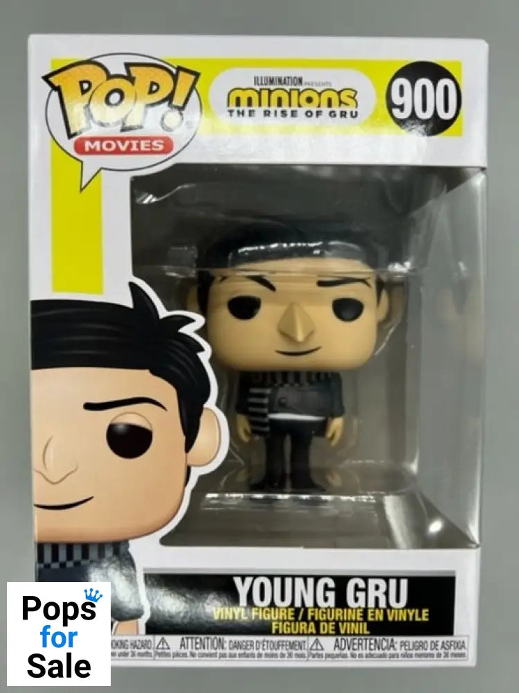 Funko POP Young Gru - Minions: Rise of Gru – PopsforSale.co.uk