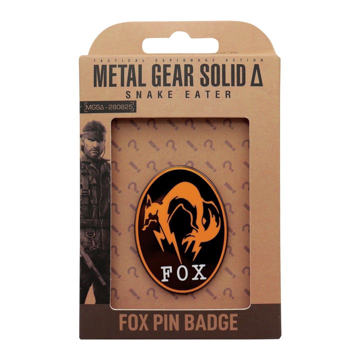 Metal Gear Solid Delta FOX Pin Badge – PopsforSale.co.uk