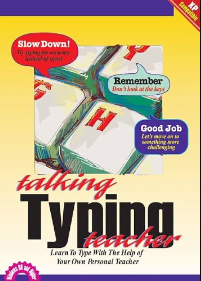 Talking Typing Teacher for Windows PC CD/DVD – PopsforSale.co.uk
