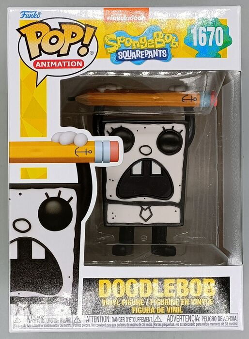 Funko POP 1670 Doodlebob - SpongeBob SquarePants Funko POP ...