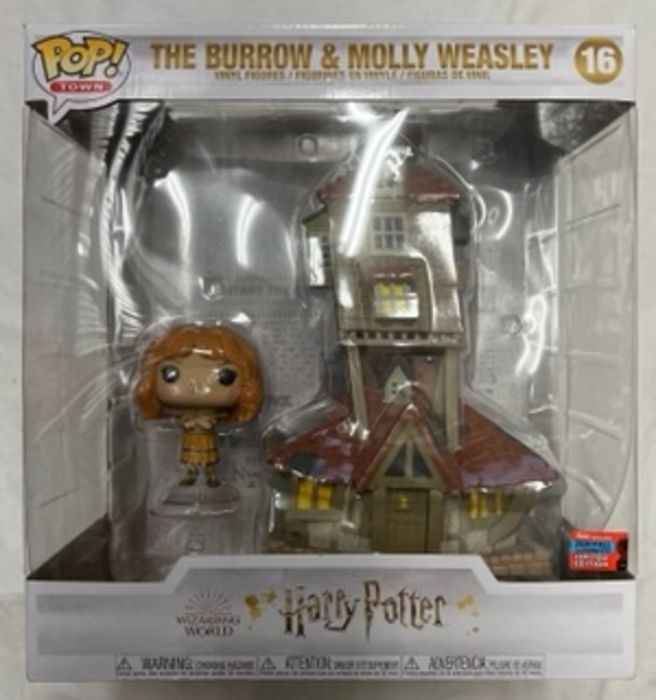 Funko POP The Burrow & Molly Weasley - Town - Harry Potter ...