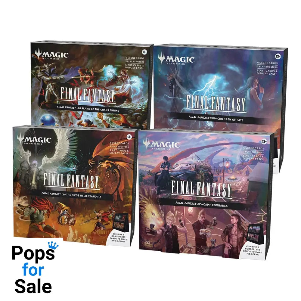 Magic the Gathering Final Fantasy Scene Box Display (4) english ...