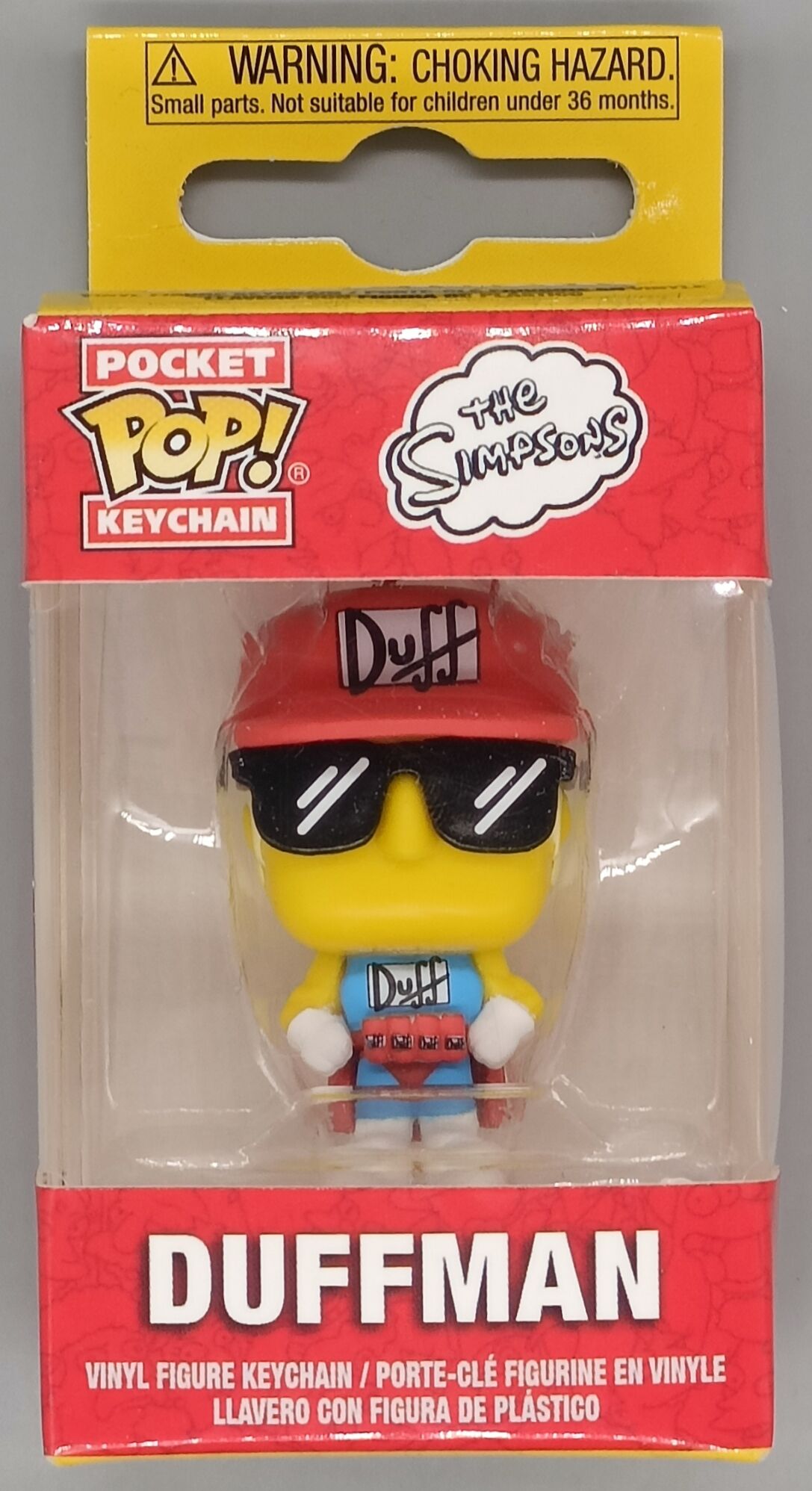 The Simpsons Keychain Duffman Funko – PopsforSale.co.uk