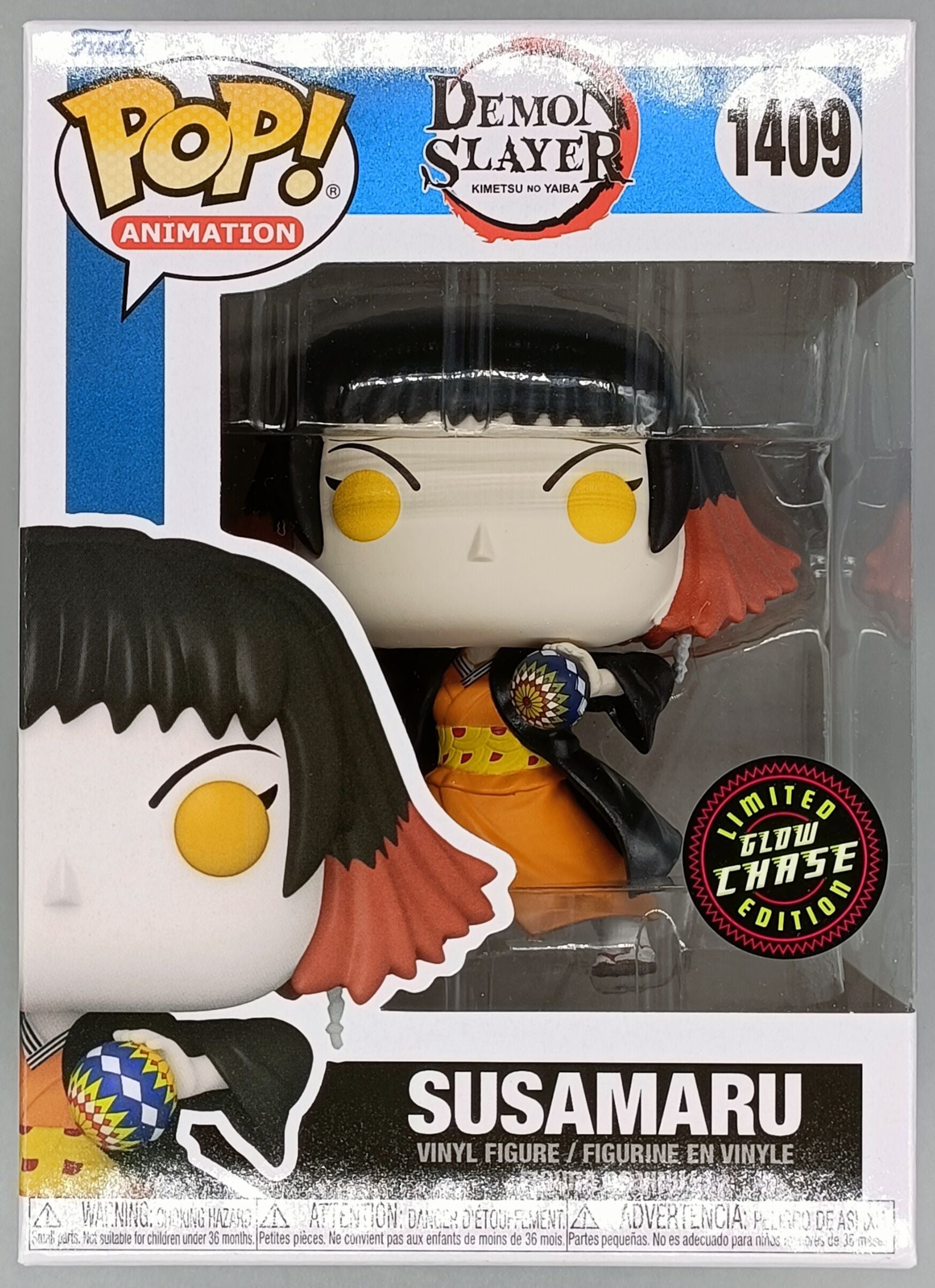 Demon Slayer Funko POP - Brand New 1409 Susamaru (Glow Chase ...