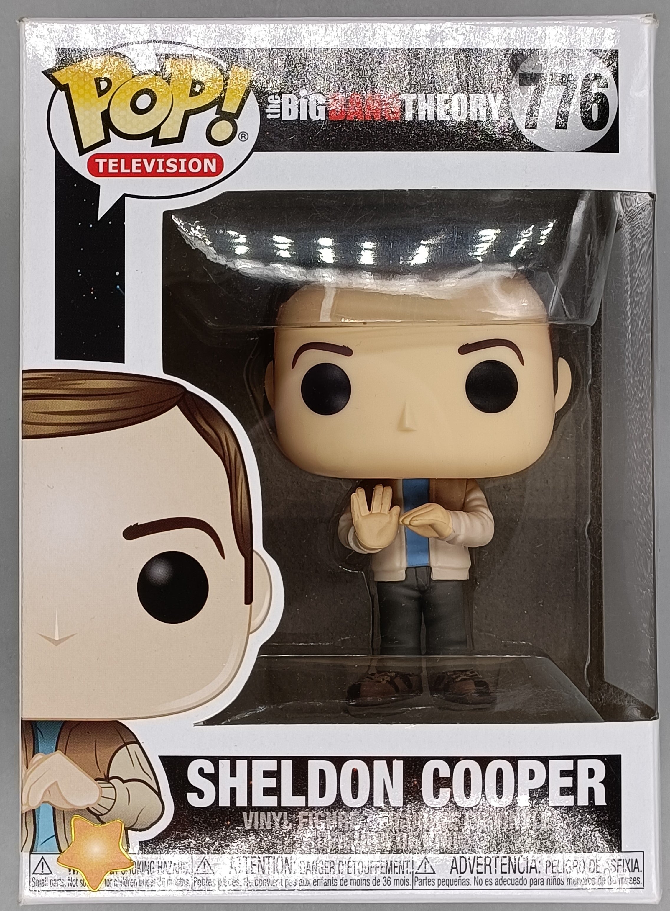 Funko POP Sheldon Cooper (Live Long and Prosper) Big Bang – PopsforSale ...