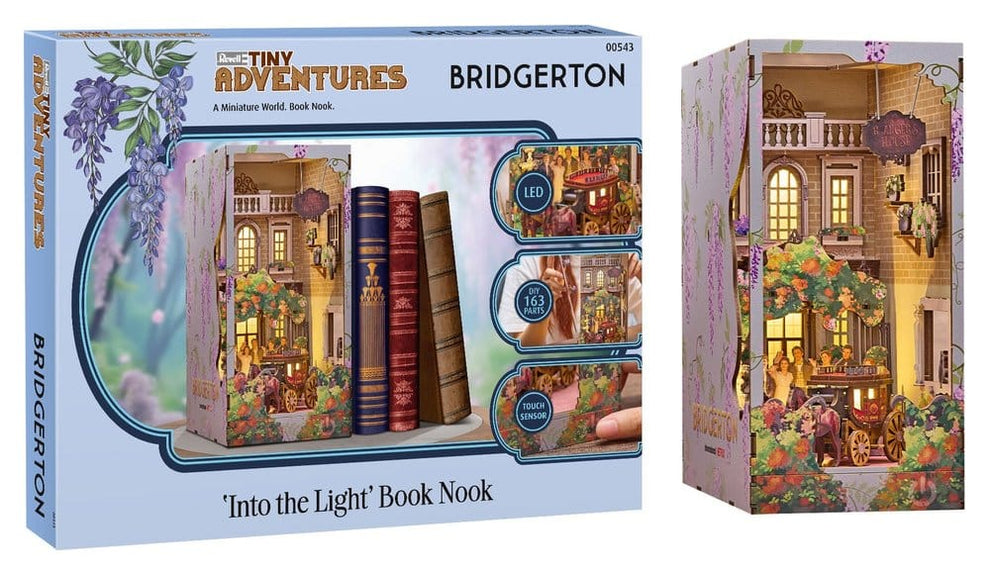 Bridgerton Tiny Adventures Book Nook Mini Diorama Into the Light 18 cm ...