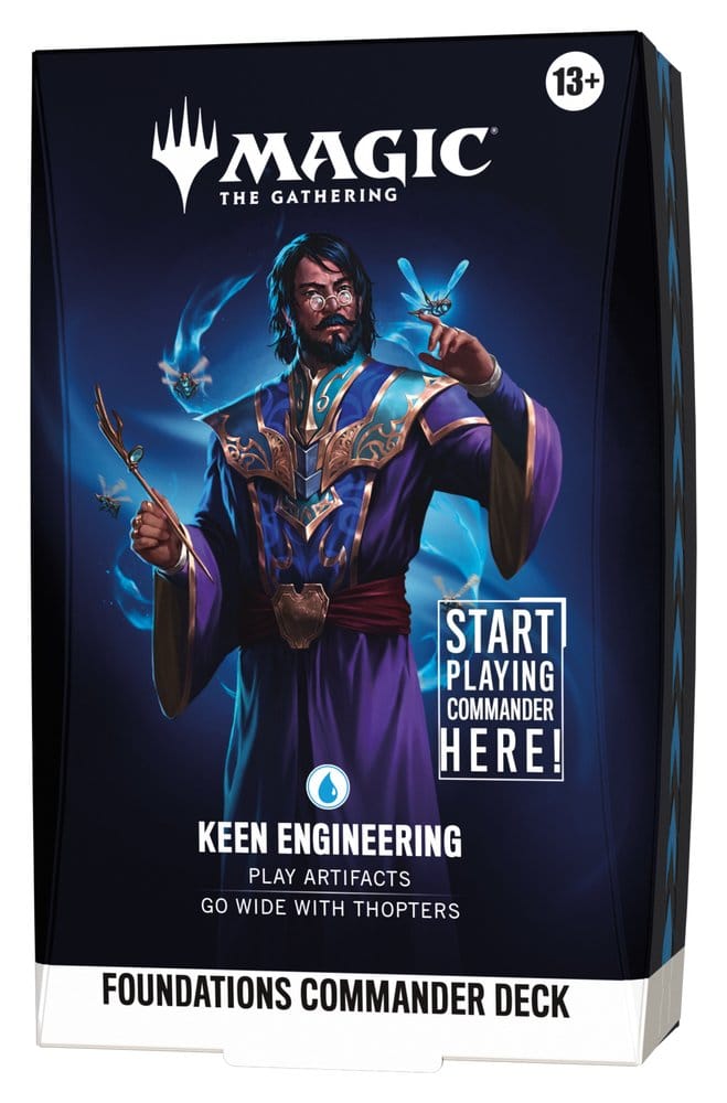 Magic the Gathering Foundations Commander Decks Case (5) english ...