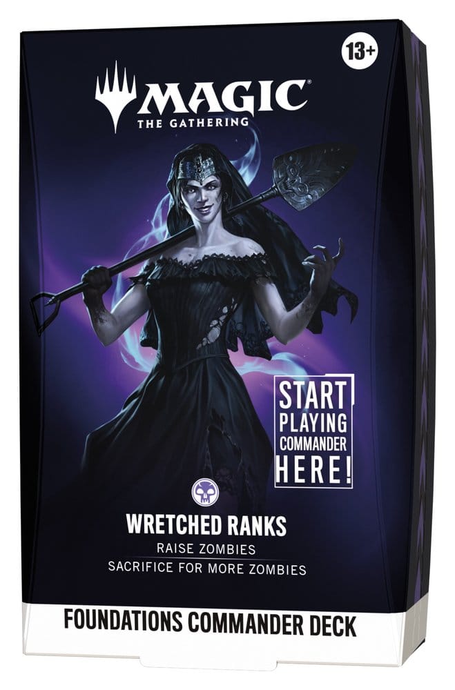 Magic the Gathering Foundations Commander Decks Case (5) english ...
